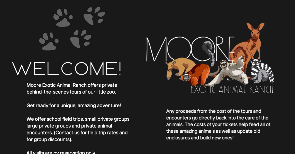 Moore Exotic Animal Ranch